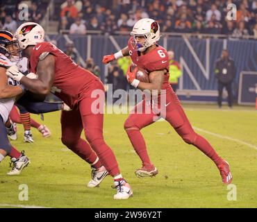 Arizona Cardinals running back James Conner (6) during the second half ...