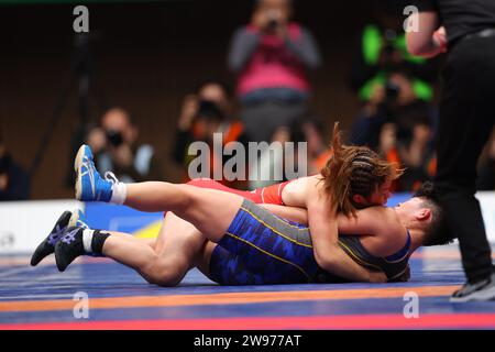 Himeka Tokuhara, DECEMBER 24, 2023 - Wrestling : All Japan Wrestling Championship Women's 59kg ...