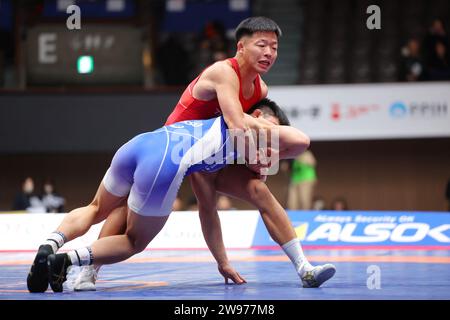 Kyotaro Sogabe, Katsuaki Endo, DECEMBER 24, 2023 - Wrestling : All ...