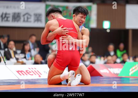 Kyotaro Sogabe, Katsuaki Endo, DECEMBER 24, 2023 - Wrestling : All ...