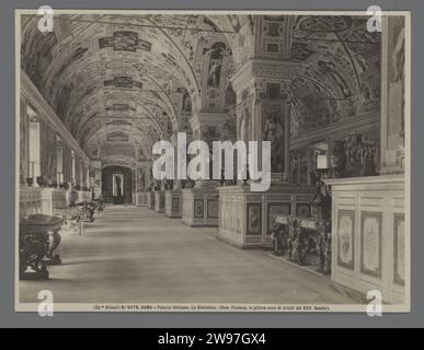 Interior of the Vatican Library, Fratelli Alinari, 1880 - 1920 ...