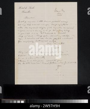 Letter to unknown (presumably Anna Dorothea Dirks), letter, dated May ...