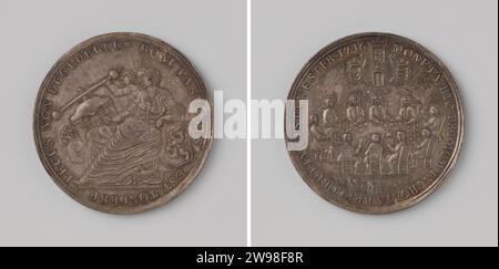 Opening the West Frisian Muntbus under mintmaster J. Knol, Penning ...