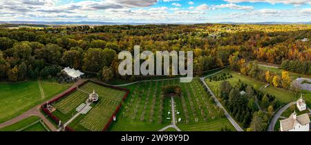 Elizabethtown, Pennsylvania, October 22, 2023 - An Aerial View of a ...