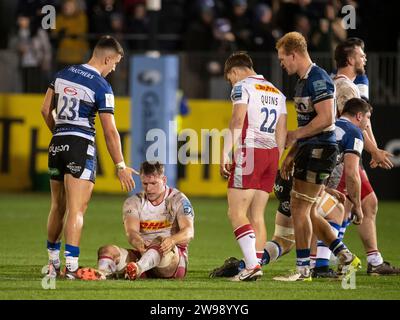 Bath Rugby fans during the Gallagher PREM match at The Recreation ...