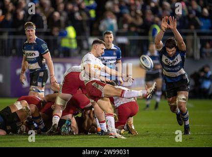Harlequins Danny Care in action during the Bath Rugby vs Harlequins ...