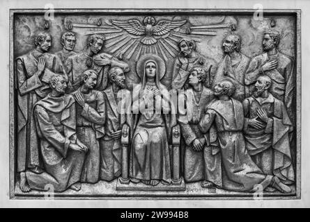 3rd Glorious Mystery The Descent of the Holy Spirit at Pentecost From ...