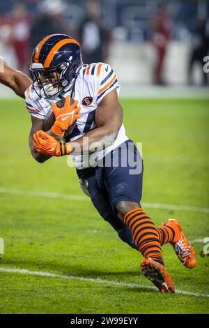 Chicago, IL, USA. 24th Dec, 2023. Chicago Bears #95 DeMarcus Walker ...