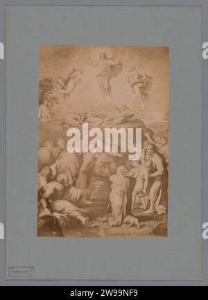 Photo production of a print to the painting the transfiguration Stock ...