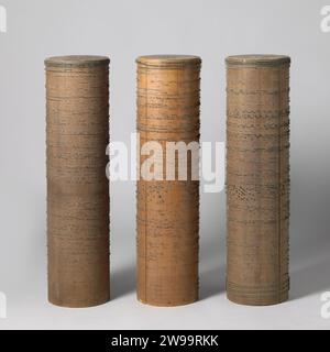 Barrel for a mechanical organ, c. 1815 - c. 1825 musical instrument ...