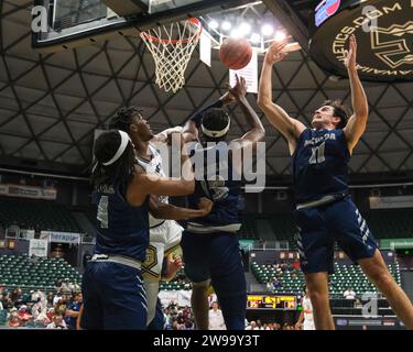 Nevada forward Nick Davidson (11) shoots over Colorado State forward ...
