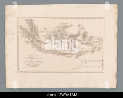 Map of Indonesia, C. van Baarsel and Son, 1817 print In the top left ...