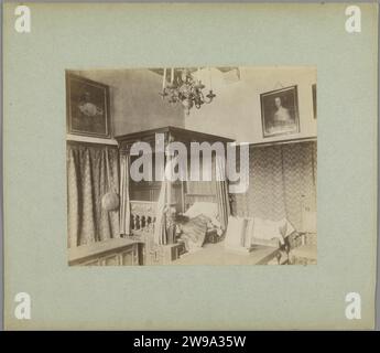 Interior of the national exhibition of old and new arts and crafts held ...