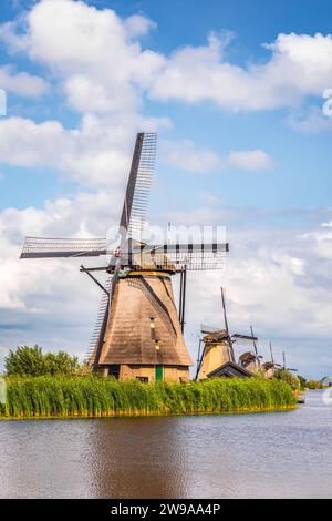 Ancient windmills near Kinderdijk, Netherlands Stock Photo - Alamy