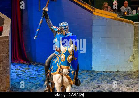 the blue knight Stock Photo - Alamy