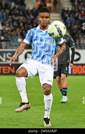 Gift Orban of Gent pictured during a soccer game between West Ham ...
