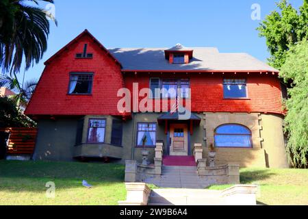 Los Angeles, California: Kinney-Everhardy House at 1401 Alvarado ...