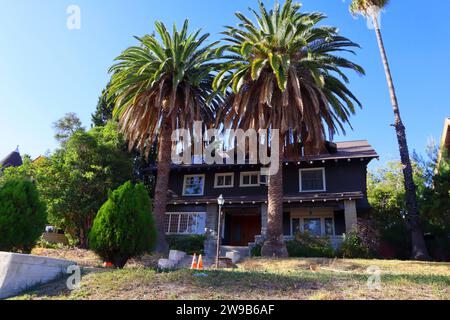 Los Angeles, California: Cohn House at 1325 Alvarado Terrace ...