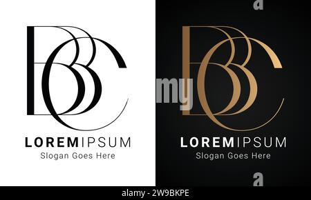 BBC letter logo design for technology company. BBC logo design black ...