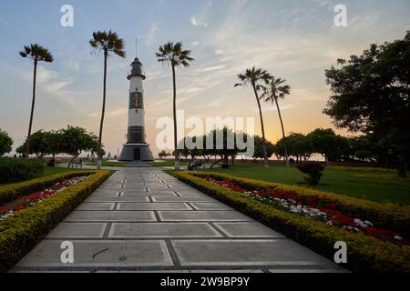 A Navy lighthouse in Lima, Peru Stock Photo - Alamy