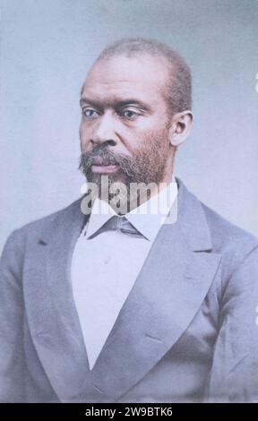 Portrait of Thomas Morris Chester at the age of 36 taken in Harrisburg ...