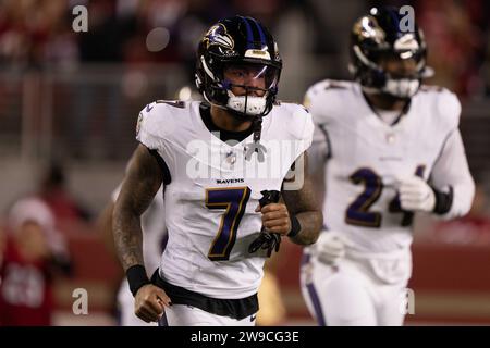 Baltimore Ravens wide receiver Rashod Bateman (7) celebrates his ...