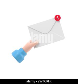Received message concept. New,email incoming message,sms. Mail delivery ...