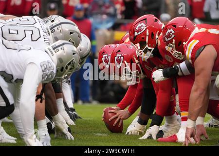 Las Vegas Raiders long snapper Jacob Bobenmoyer (50) during the first ...