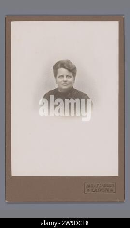 Portrait of Christina Maria Lucie Langhout, W.G. Kuijer & Zonen, 1885 ...