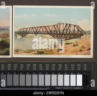 A historical photograph of the Santa Fe Bridge crossing the Mississippi ...