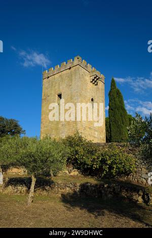 Pinhel castle view in Portugal Stock Photo - Alamy