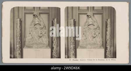 Sculpture by Germain Pilon in the Musée de Cluny in Paris, representing ...