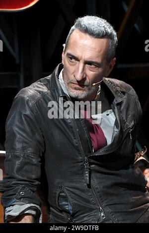 Milan, Italy. 27th Dec, 2023. Milan, TV broadcast "The eyes of the ...