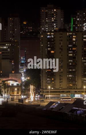 Caracas city center, Venezuela at night Stock Photo - Alamy