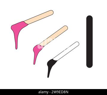 Waxing Vector, Waxing Outline, Waxing Silhouette, Brazilian Wax, Body ...