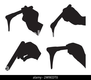 Waxing Vector, Waxing Outline, Waxing Silhouette, Brazilian Wax, Body ...