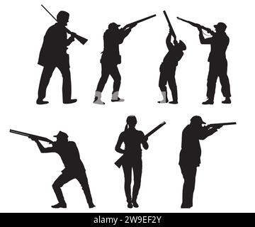 Black target. Hunting, shooting sport or achievement symbol. Simple ...