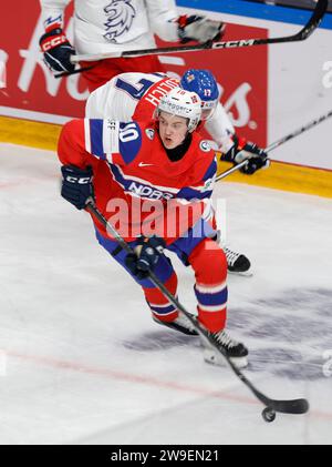 Gothenburg, Sweden. 27th Dec, 2023. Kasper Halttunen of Finland (22 ...
