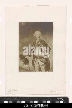 Portrait of Willem V, Prince of Oranje-Nassau, Frans de Bakker, 1752 ...