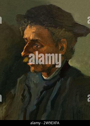 Vincent van Gogh "Portrait of a Prostitute" 1885 French oil Dutch ...