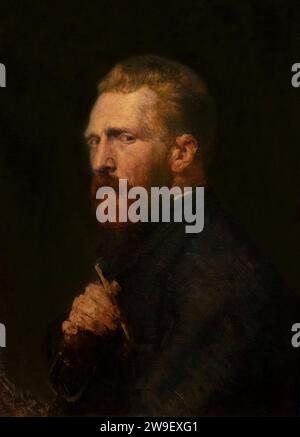 Vincent van Gogh 1886 by John Peter Russell Stock Photo - Alamy