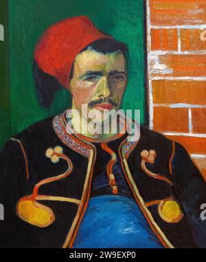Vincent van Gogh, The Zouave 1888 Oil on canvas. Van Gogh Museum ...