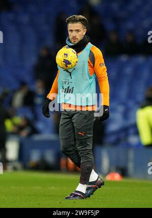 Jack Grealish (Everton) before the Premier League match between Leeds ...