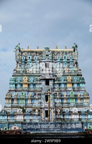 Serene Hindu Temple in the Cheranmahadevi Jungle Stock Photo - Alamy