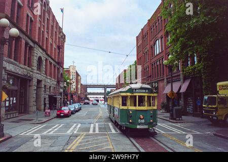 Seattle Washington State Street Tram Trolley Station Public ...