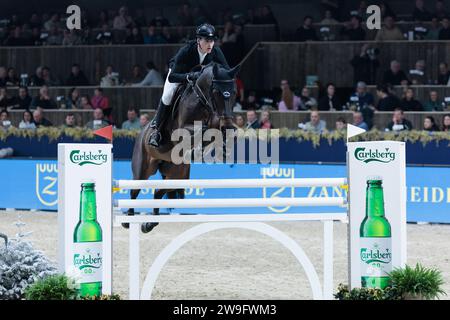 Thibault Philippaerts of Belgium with Obama de la Liniere during the ...