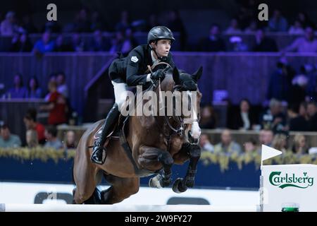 Thibeau Spits of Belgium with Foncetti v. Heffinck during the Léon ...