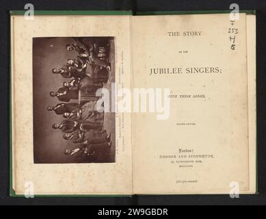 The Story of the Jubilee Singers 1875 Stock Photo - Alamy