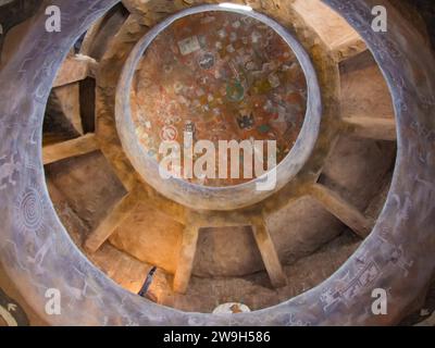 Inside Desert View Tower, South Rim, Grand Canyon National Park ...