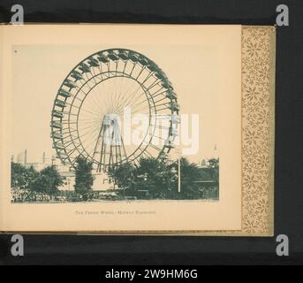 The giant Ferris Wheel at the Chicago World's Fair in 1893 (aka Chicago ...